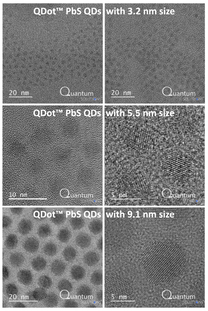 Buy Quantum Dots PbS (QDot™ Lead Sulfide) online by Quantum Solutions